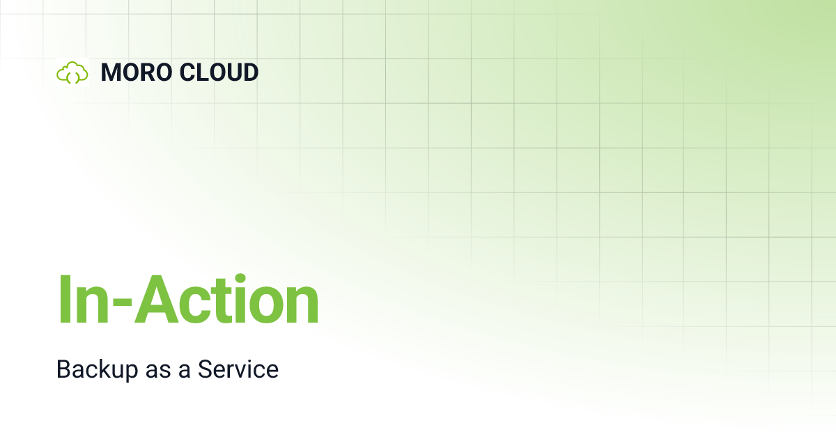 In-Action | MORO CLOUD